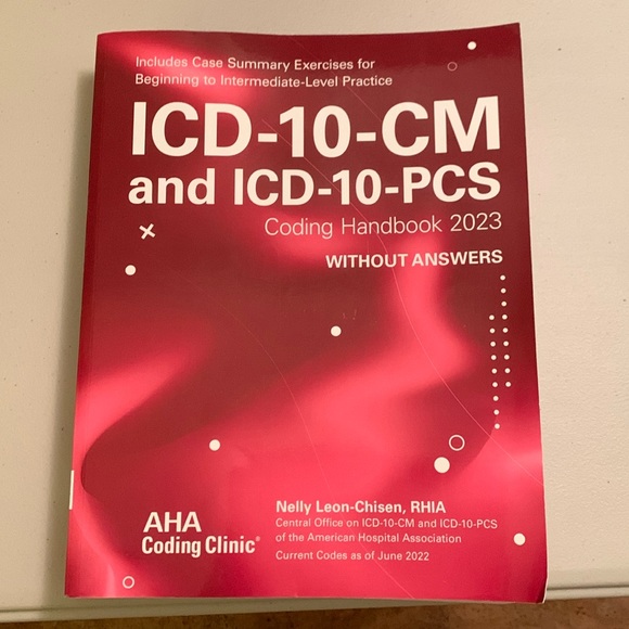 Other | Icd1cm And Icd10pcs Coding Handbook 2023 | Poshmark